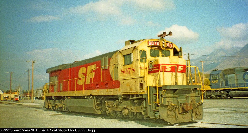 ATSF 8078,NOVEMBER 1993.